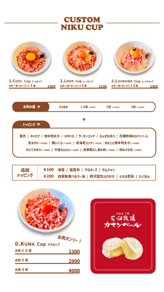NIKU-CUP | LOUKUMA House - ルークマハウス